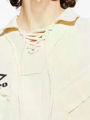 UMBRO Lace-up Long-sleeved Sweatshirt