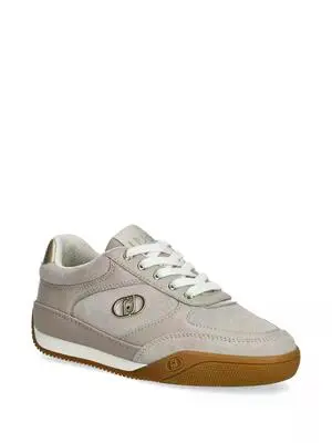 Liu Jo Suede Logo Detail Lace-up Sneakers