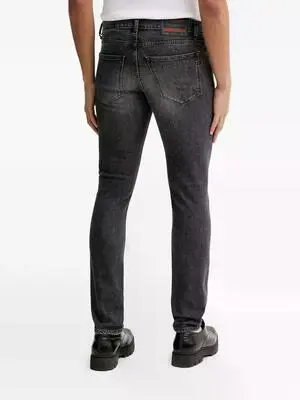 DIESEL® Faded Straight Leg Jeans