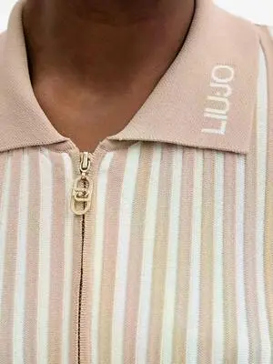 Liu Jo Striped Polo Shirt