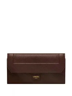 LANCEL Logo-detail Leather Wallet - Brown