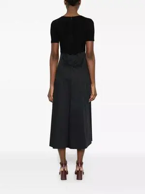 Max Mara Knot Velvet Dress
