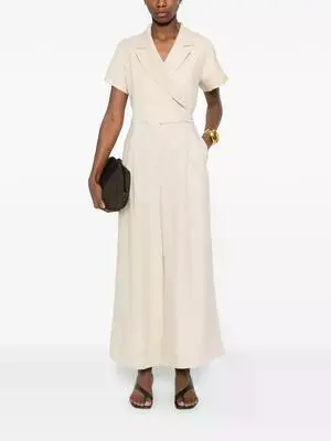 Max Mara Wrap Culotte Jumpsuit