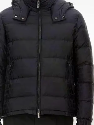 Valentino Garavani Hooded Padded Jacket - Blue
