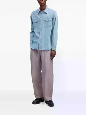 Nn07 Ricky Pocket Denim Shirt