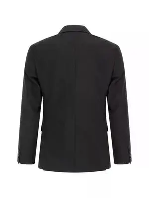 Pal Zileri Mirror-lapels Brooch-detail Suit