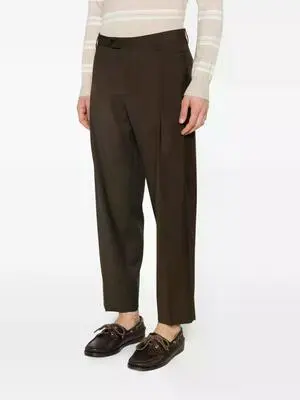 BRIGLIA 1949 Arnos Pleated Trousers - Brown