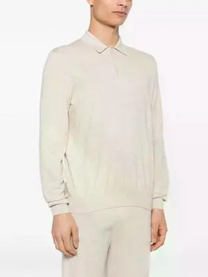 Eric Bompard Long-sleeved Polo Shirt