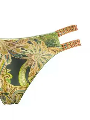 DEL MAAR Reversible Bikini Bottom - Green