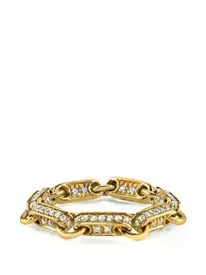 SYDNEY EVAN 14kt Yellow Link Ring - Gold