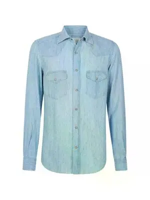 Eleventy Buttoned Western Shirt