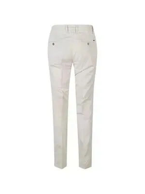 MASON'S Milano Trousers With Button Detail