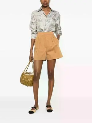 Max Mara Patterned Buttoned Shirt