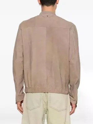 SALVATORE SANTORO Zip Collarless Jacket