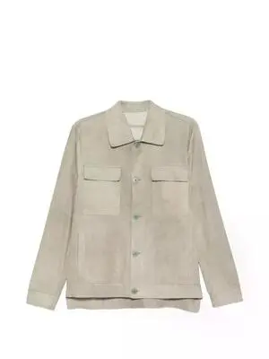 SALVATORE SANTORO Button Patch-pocket Jacket - Neutrals