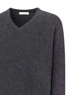 THE ROW V-neck Long Sleeve Sweater