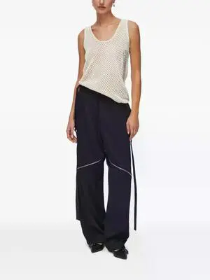 Liu Jo Mesh Tank Top With Embellishments