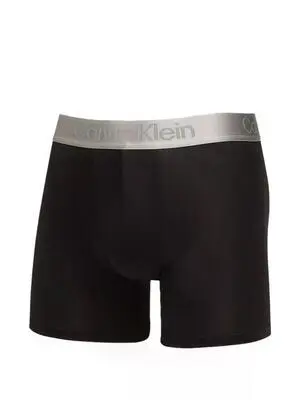 Calvin Klein Logo-waistband Boxers - Brown