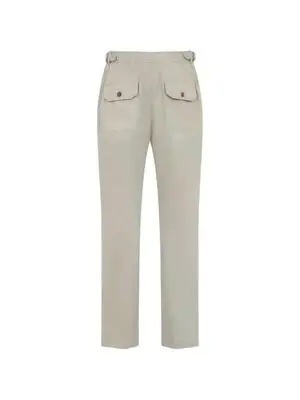Brioni Sanremo Multiple-pocket Trousers - Neutrals