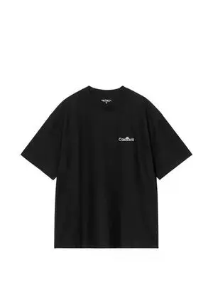 Carhartt Work In Progress Wip Label T-shirt - Black