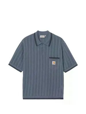 Carhartt Work In Progress Short Sleeve Ramsey Polo - Blue