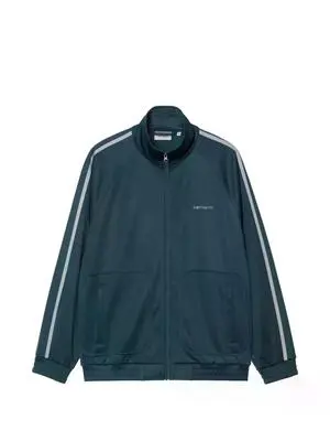 Carhartt Work In Progress Bolar Zip Stripe-detail Jacket - Blue