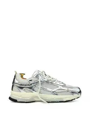 MERCER Re-run Metallic Panelled Sneakers - Silver