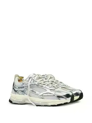 THEMERCER. Re-run Panelled Metallic Sneakers
