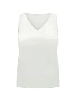 Emporio Armani V-neck Top - Neutrals