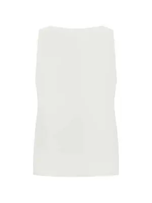 Emporio Armani V-neck Top - Neutrals