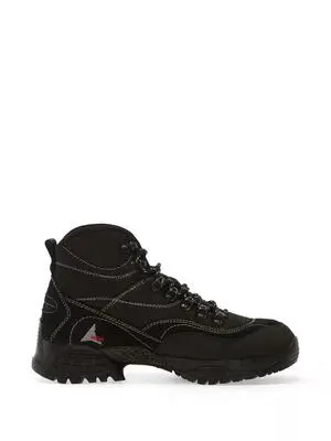 ROA Andreas Raw Lace-up Sneakers - Black