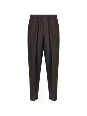 COSTUMEIN Elasticated Tapered Trousers - Purple