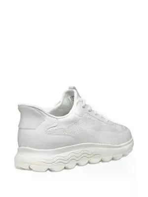 Geox Spherica Plus Lace-up Sneakers - White