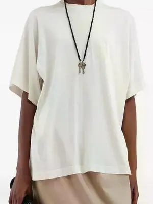 Carven Metallic Keyring Necklace