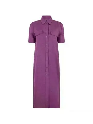 Gucci Short-sleeve Dress - Purple