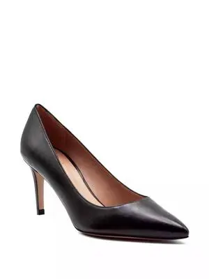 FESTA MILANO Leather Pointed-toe Pumps