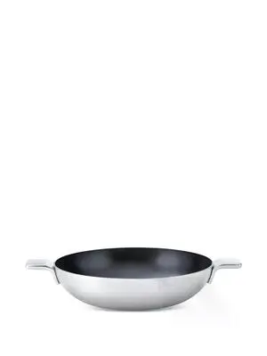 ALESSI Two-handle Wok - Silver