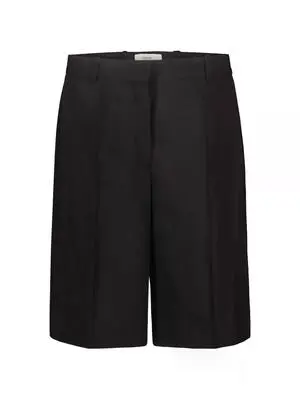 TOTEME Pressed-crease Shorts - Black