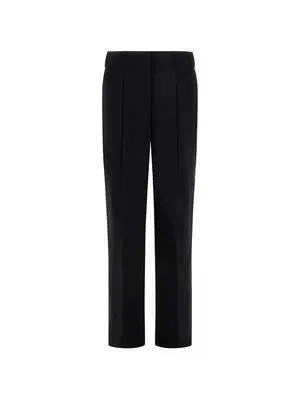 Herno Pleated Trousers - Black