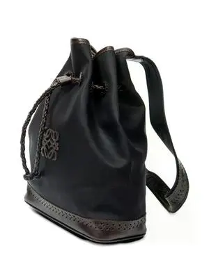 Loewe Bucket Braided Drawstring Bag