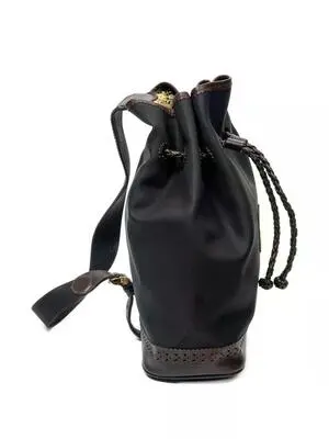 Loewe Bucket Braided Drawstring Bag