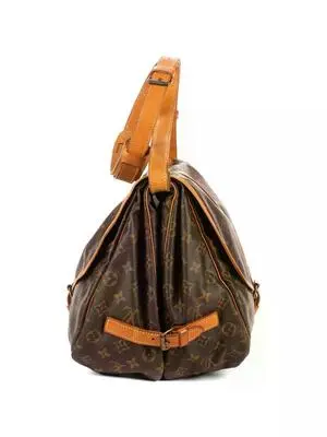 LOUIS VUITTON 30 Saumur Monogram Shoulder Bag