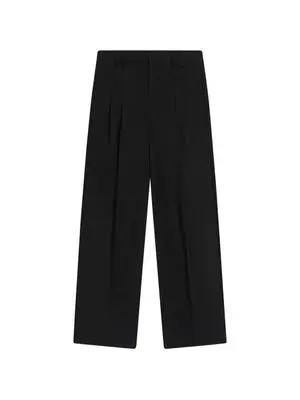 KROST Double Pleated Trousers - Black