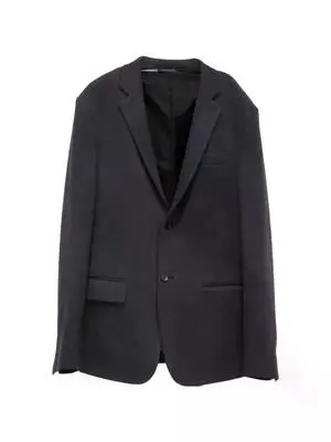 Prada Single-breasted Wool Blazer - Grey