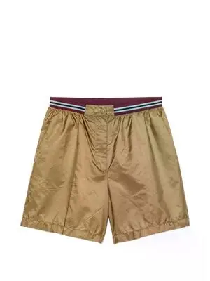 Prada Lightweight Re-nylon Bermuda Shorts - Neutrals
