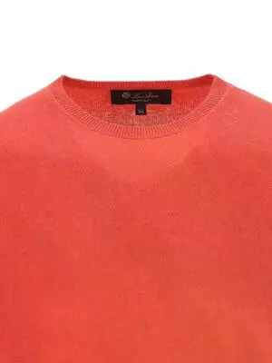 Loro Piana Ribbed Crew Neck Sweater