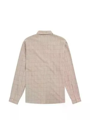 KROST Oversized Flannel Shirt - Neutrals
