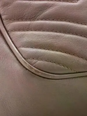 Gucci Gg Marmont Small Shoulder Bag - Neutrals