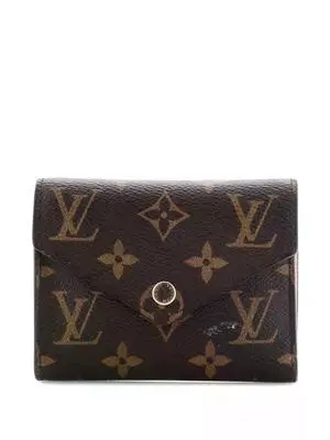 LOUIS VUITTON Victorine Wallet Monogram Canvas Small Wallets - Brown