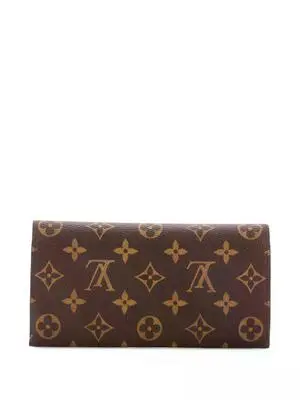 LOUIS VUITTON Emilie Wallet Monogram Canvas Small Wallets